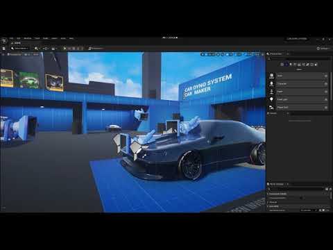 UE5 CAR DYNO SYSTEM ASSET CINEMATIC OVERVIEW & TOTORIAL - YouTube