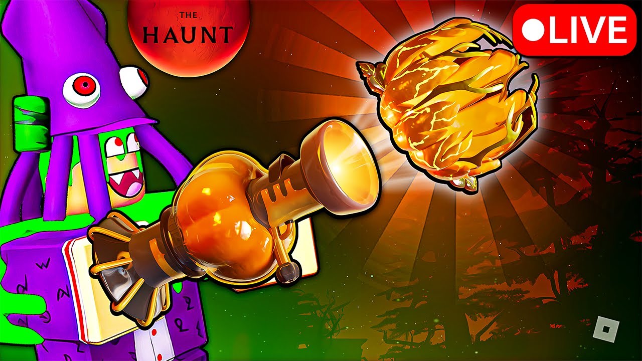 🔴 LAUNCHING “Star Smashed Pumpkin” to EVERYONE in ROBLOX: The Haunt ...