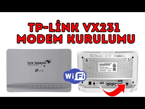 TP Link VX231 Modem Kurulumu Adım Adım Kolay Kılavuz! - YouTube