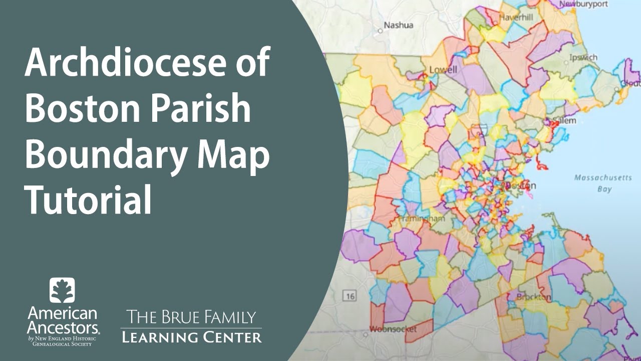 Archdiocese of Boston Parish Boundary Map Tutorial - YouTube