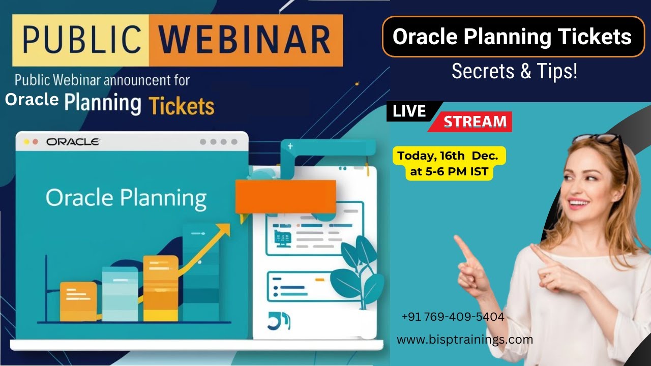 Learn Oracle Planning Tickets | Your Oracle Planning Tickets Questions ...