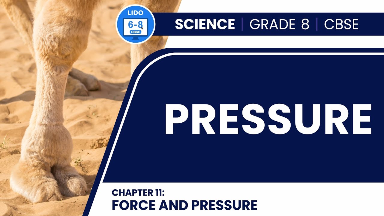 Pressure | Force and Pressure | Class 8 Physics Chapter 11 - YouTube