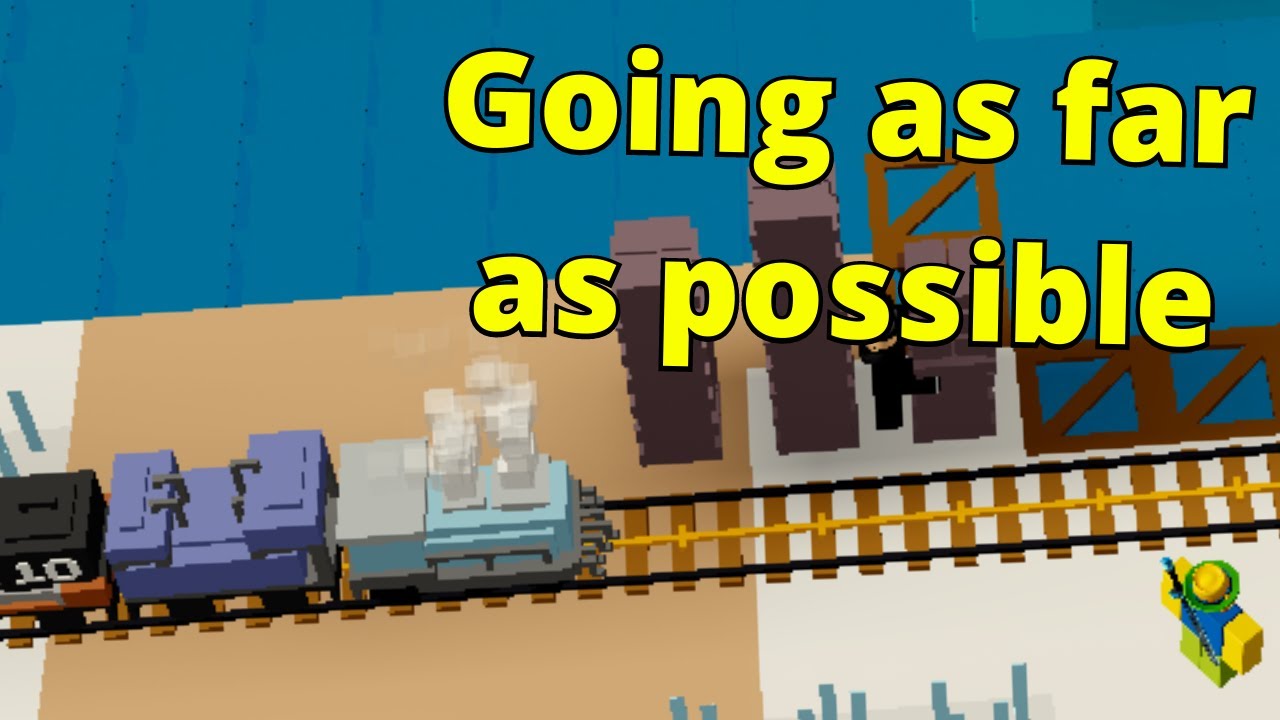 Trying To Get As Far As Possible [Rail Frenzy] - YouTube