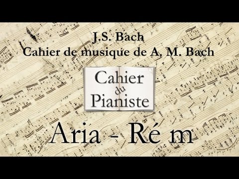 BWV 515 Aria So oft ich meine Tobackspfeife (chanson de la pipe à tabac ...
