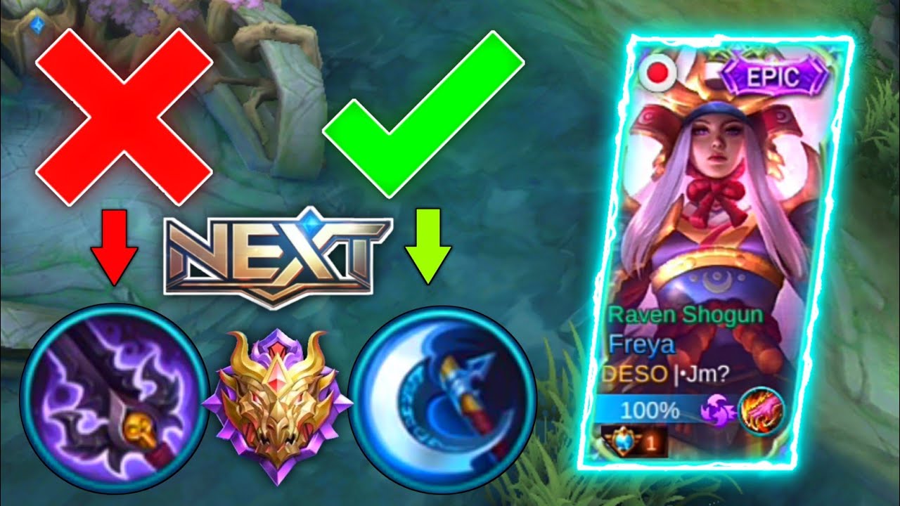 FREYA BEST BUILD 2021 "REAL MONSTER!" Top 1 Global Freya Build | Freya ...
