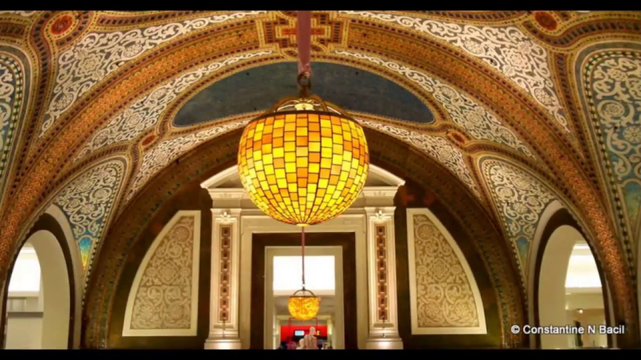 Marshall Field Tiffany Ceiling - YouTube