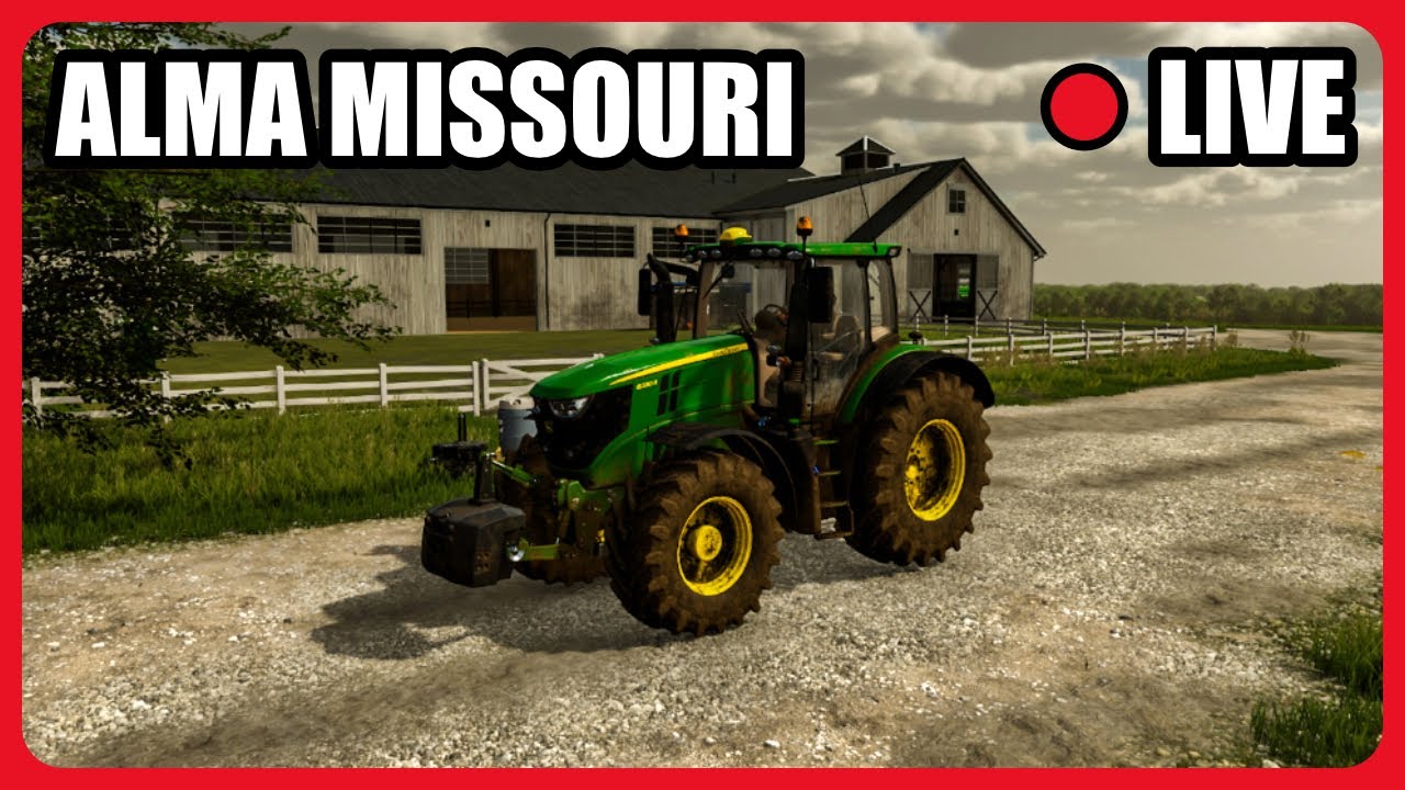 Finishing up harvest | FS22 Alma Missouri - Farming Simulator 22 Let's ...