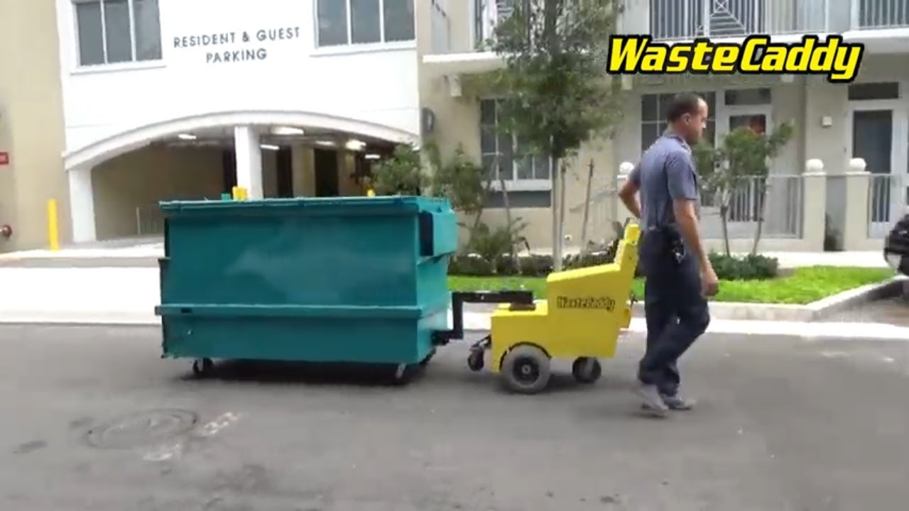 WasteCaddy: The Safe Dumpster Moving Solution - YouTube