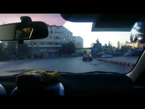 Ürdün Amman taksi ile sınıra doğru