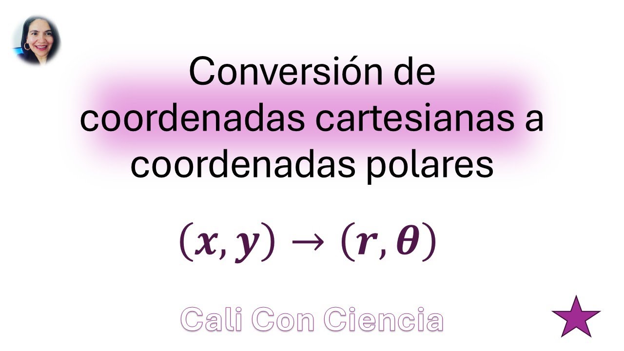 Conversión de coordenadas polares a coordenadas cartesianas - YouTube