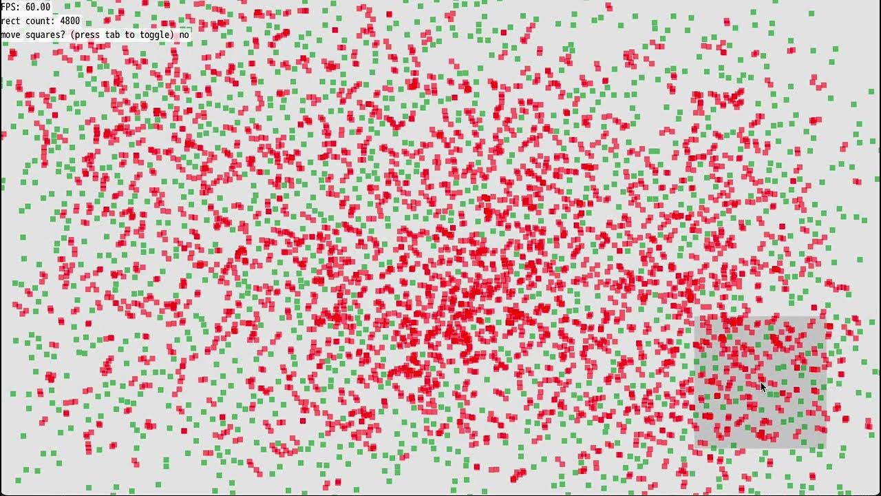 DragonRuby Game Toolkit - Many to Many Collisions Performance - YouTube