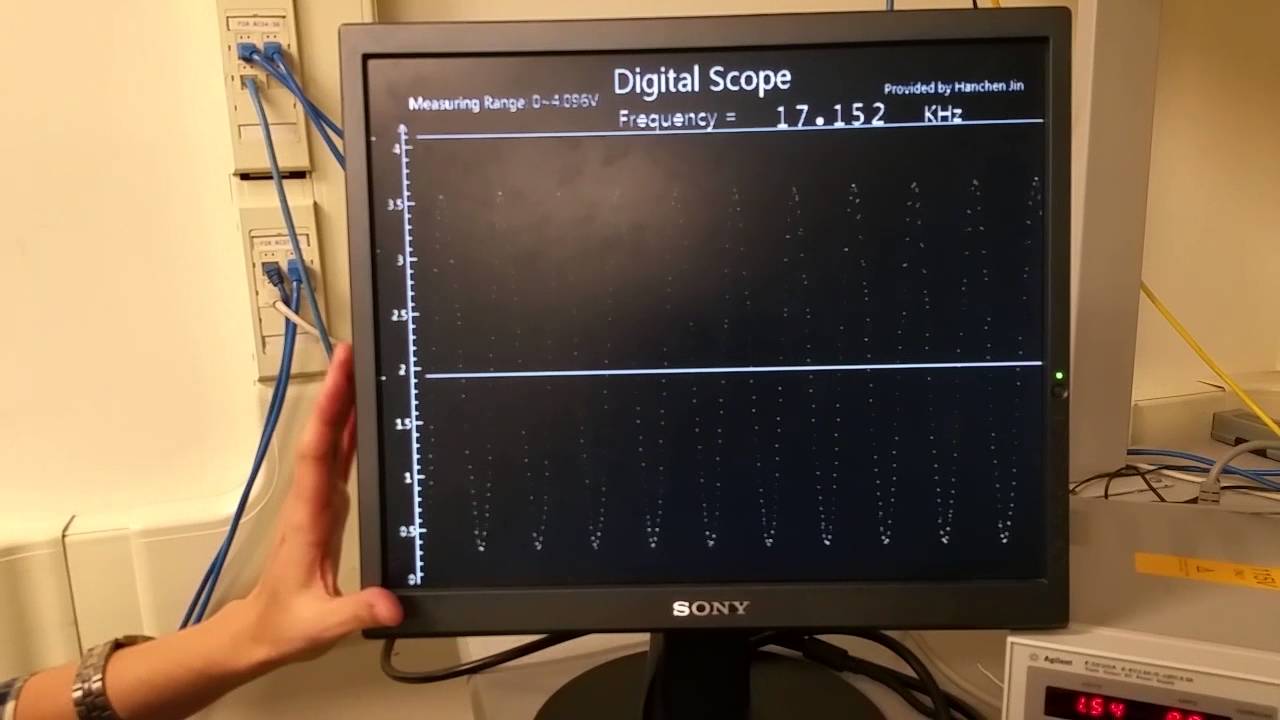 Digital Scope on DE1-SoC - YouTube