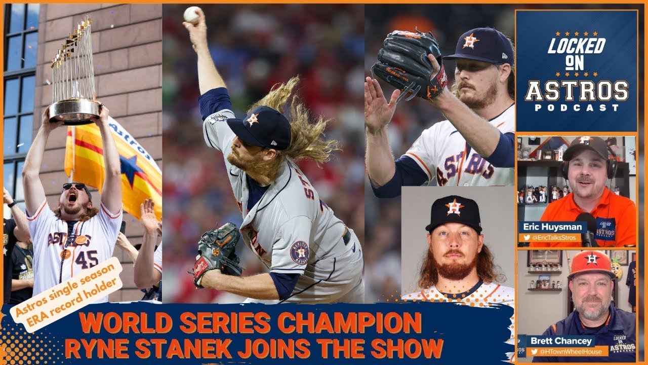 Astros World Series Champion Pitcher: Ryne Stanek Interview Audio - YouTube
