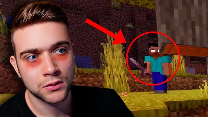 Herobrine Da Vida Real Minecraft In Real Life Herobrine