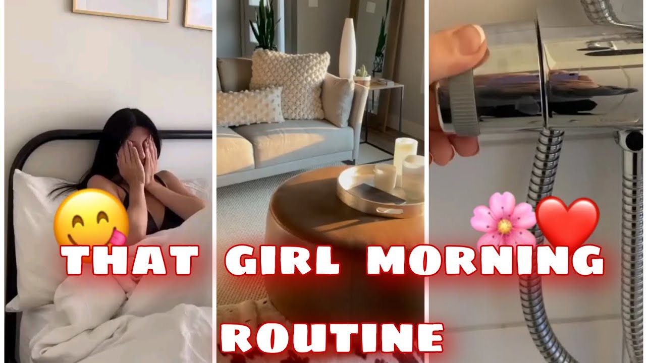 That girl mourning routine ️🌸 #asmr #routine - YouTube