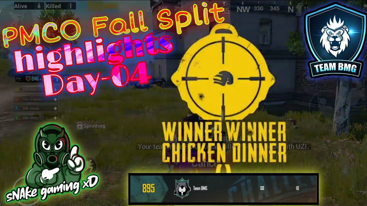 PMCO Fall Split 2020 | Qualifier Day 04 | Team BMG :- some short clips ...