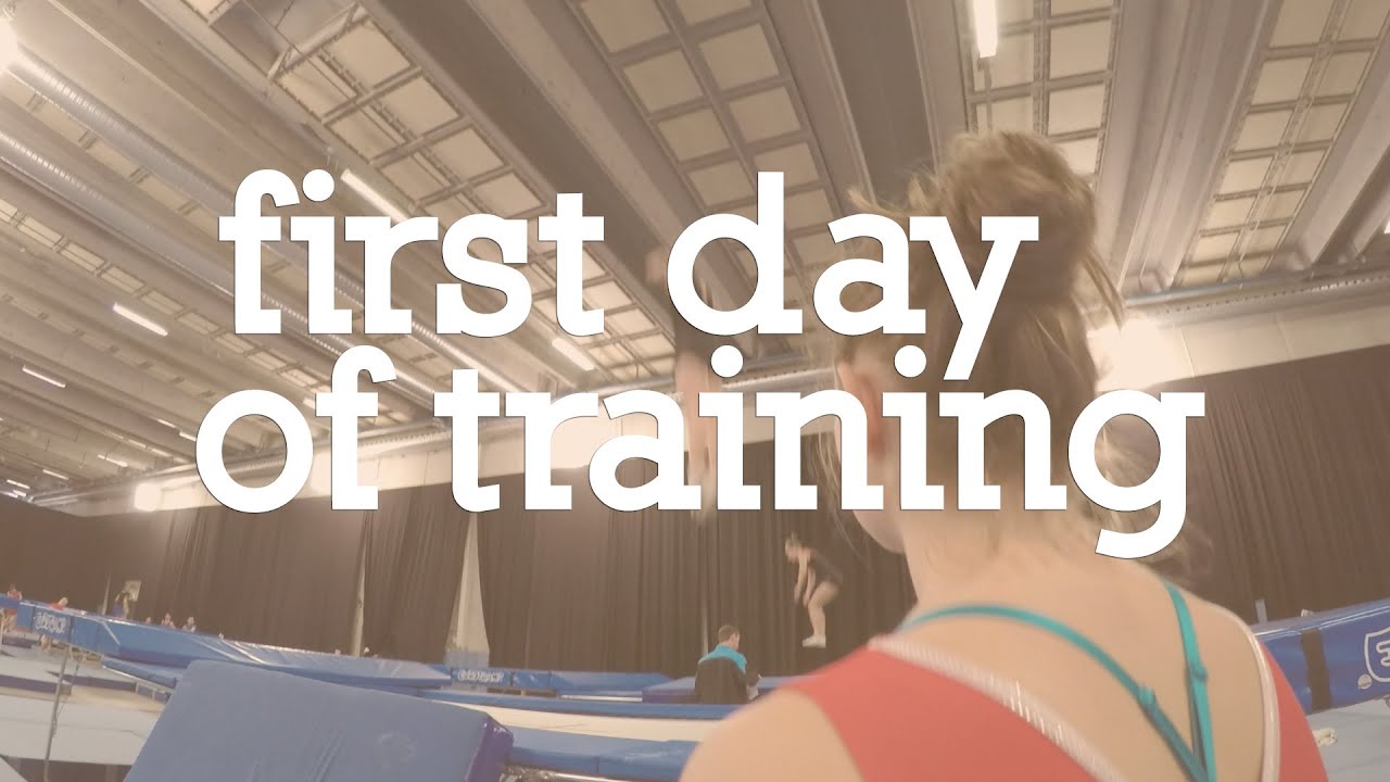 Vlog 12 - First day of training - YouTube