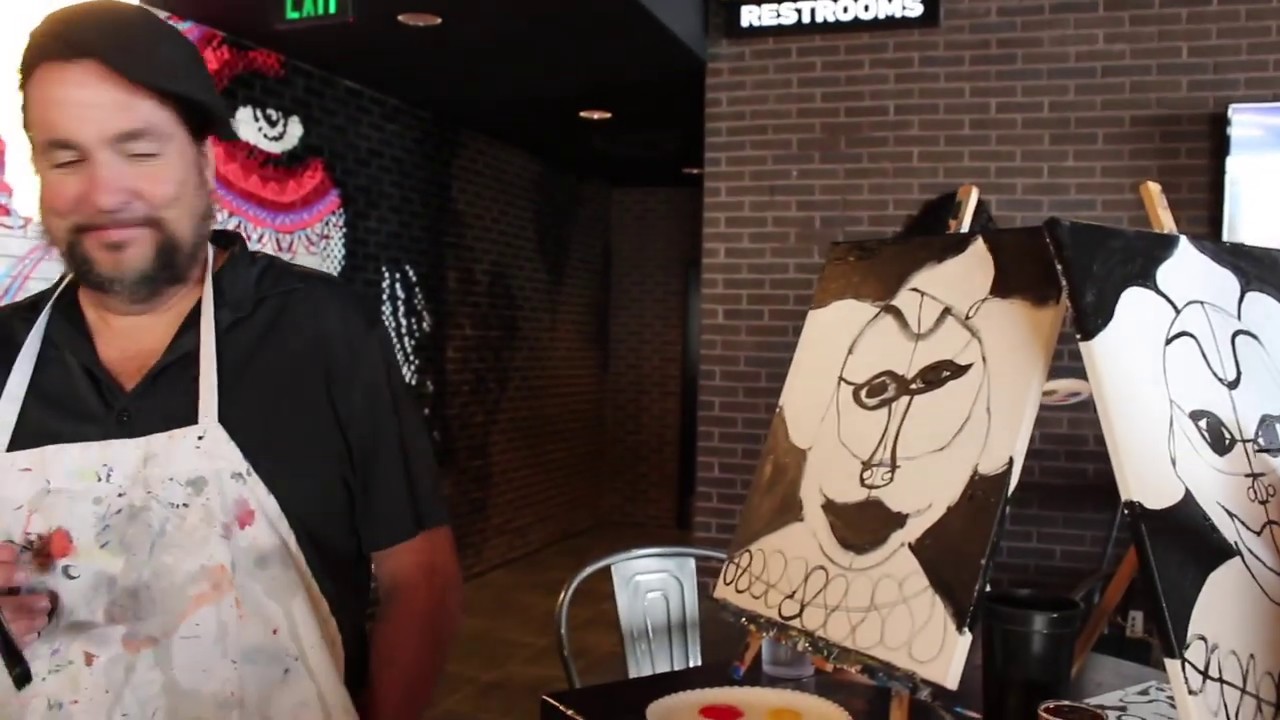 Painting with the Buzz Adams Morning Show - YouTube