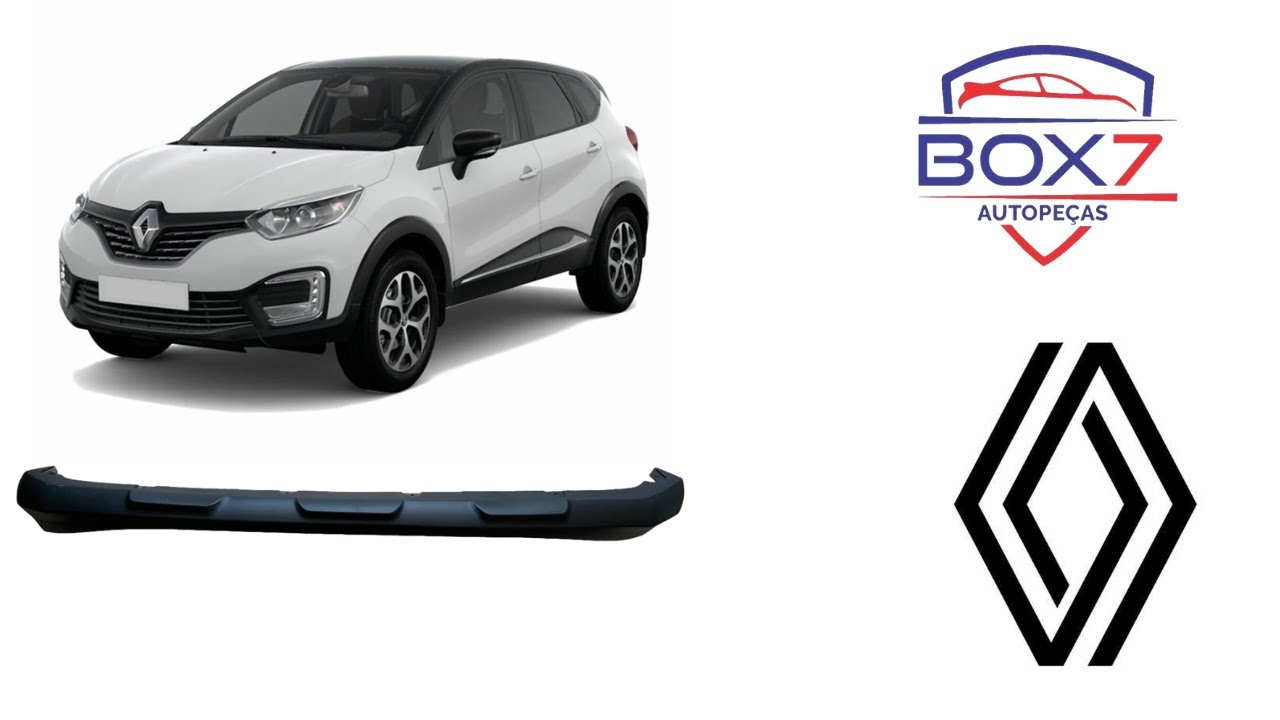 Spoiler Dianteiro Inferior Renault Captur - YouTube