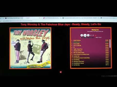 Tony Worsley and The Fabulous Blue Jays - Missing You - YouTube