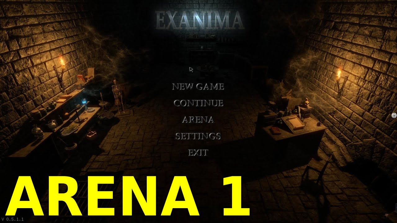 EXÁNIMA ARENA 1 GAMEPLAY TUTORIAL LET'S PLAY WALKTHROUGTH AYUDA COMO ...