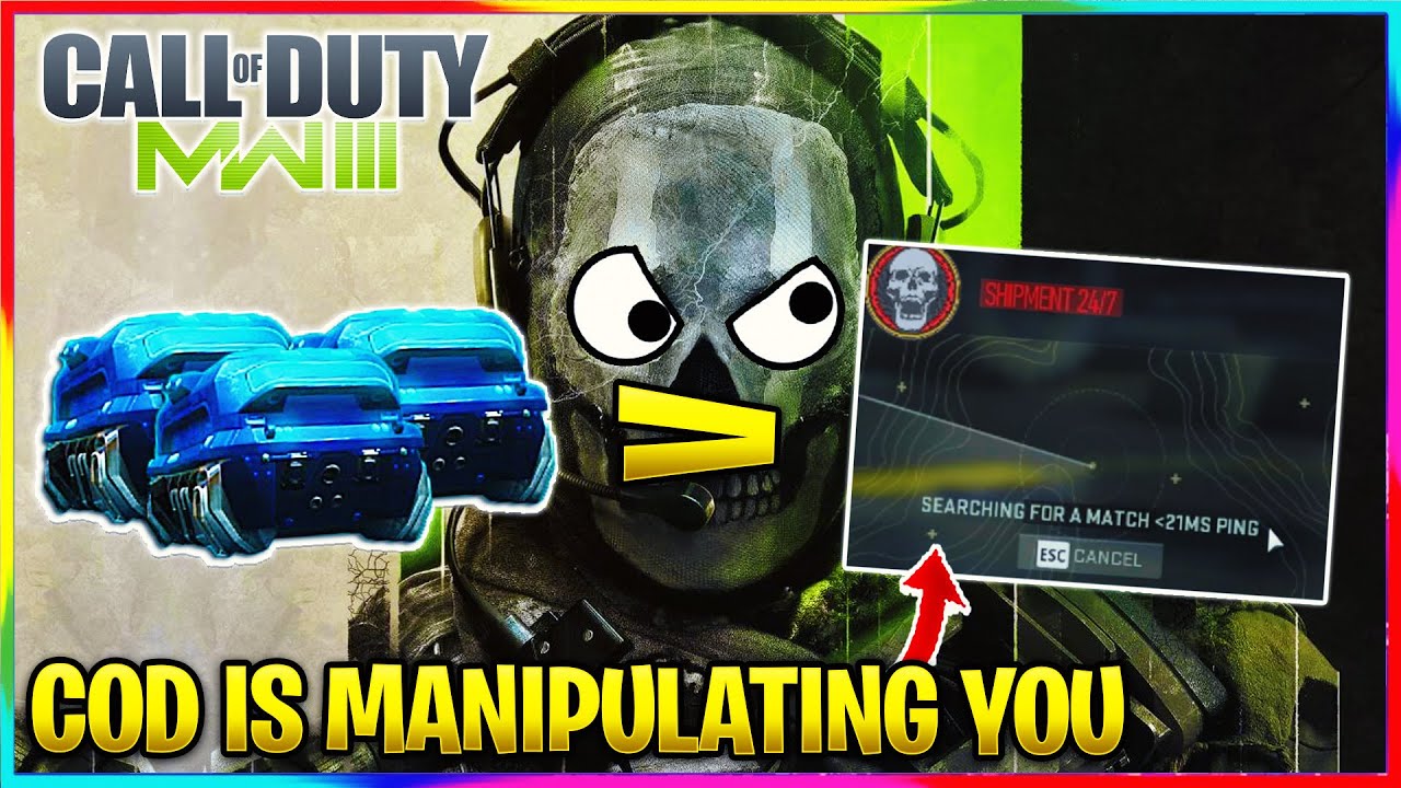 COD'S MATCHMAKING IS MORE MANIPULATIVE THAN SUPPLY DROPS EVER WERE! | Call of Duty Commentary ...