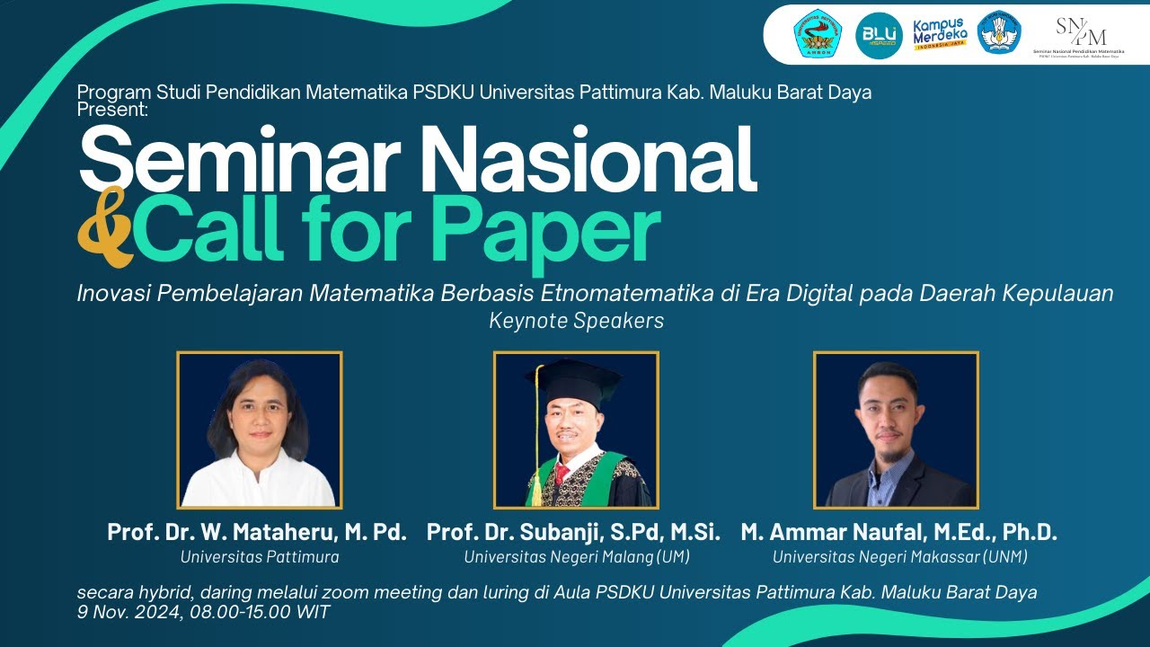 Seminar Nasional dan Call for Paper 2024 - YouTube