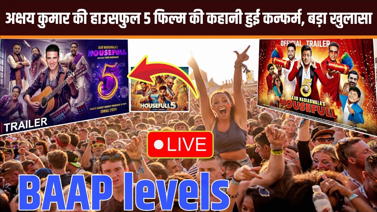 Housefull 5 Plot Revealed! Comedy Madness and murder mystery||Akshay ...