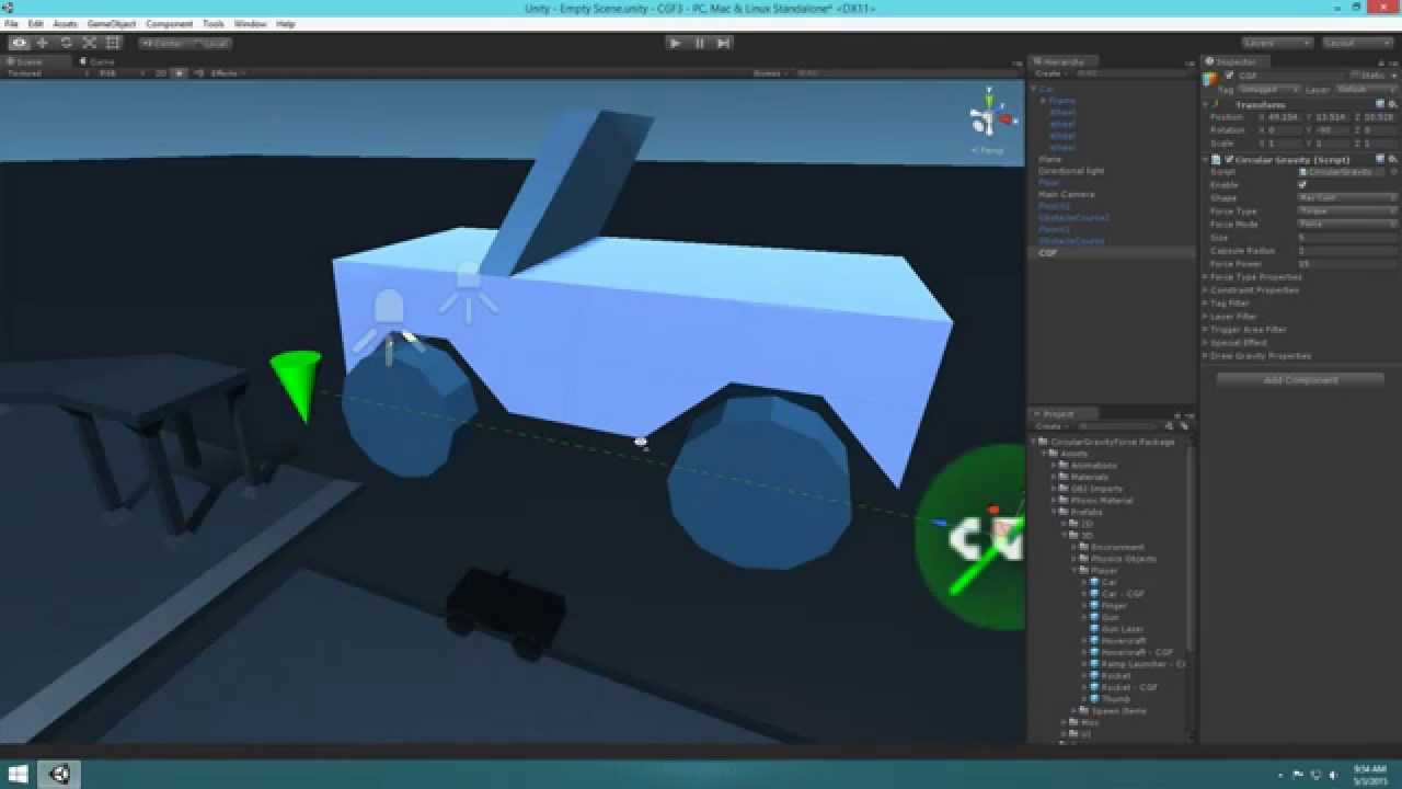 Circular Gravity Force 3 - Car Tutorial - YouTube