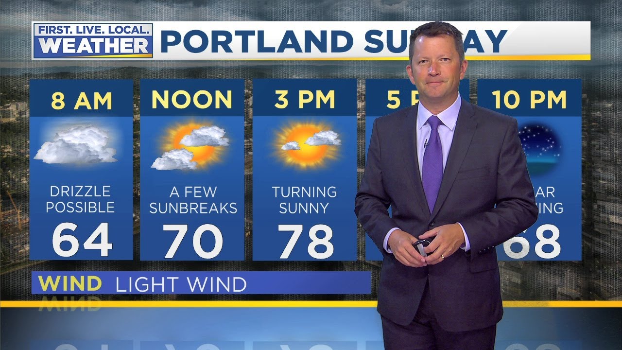 Saturday evening FOX 12 weather forecast (8/31) - YouTube