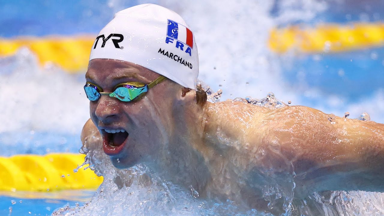 Mondiaux de natation : le Français Léon Marchand remporte la médaille d ...