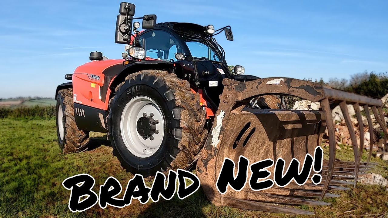 New Manitou Arrives On The Farm! - YouTube