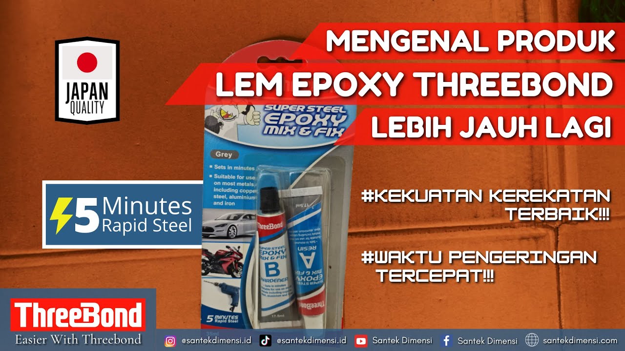 Keunggulan Lem Epoxy Threebond Yang Gak Banyak Orang Tau! - YouTube