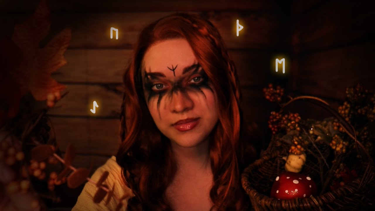 ASMR ⚔️ Viking Princess Comforts You After Battle (Hair Treatment ...