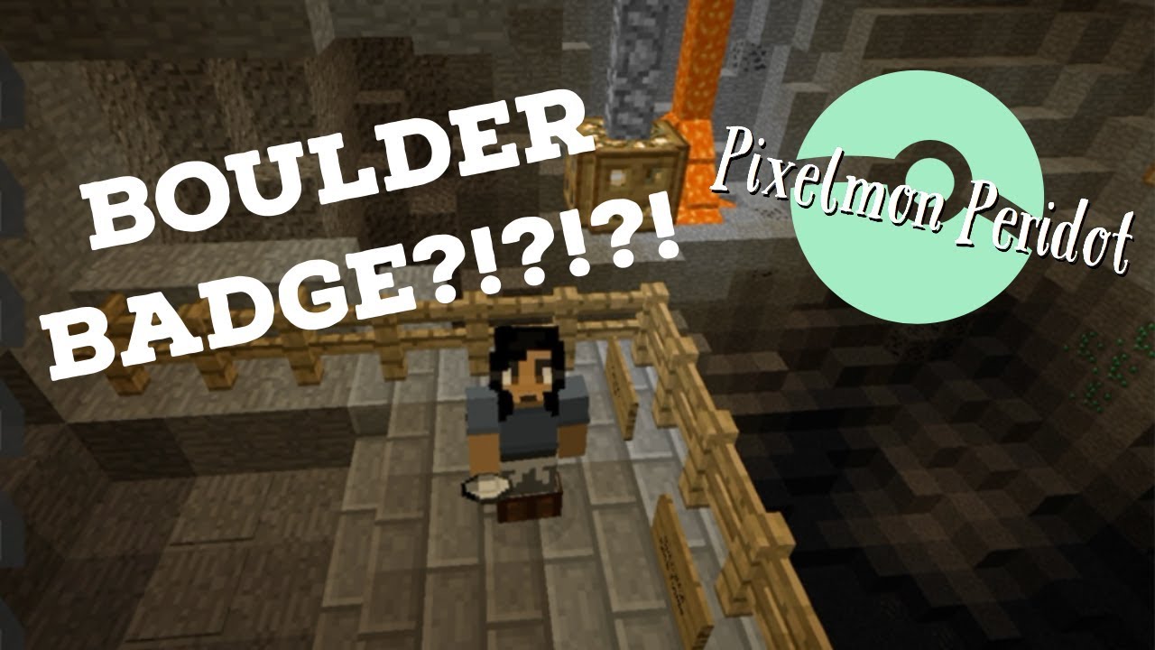 BOULDER BADGE?! // Minecraft Pixelmon Peridot Custom Map - Ep 6 - YouTube