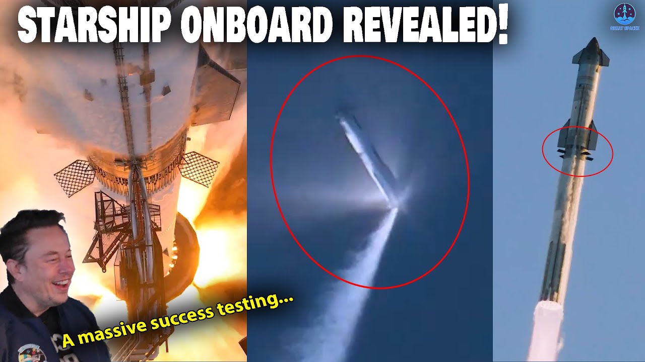 SpaceX finally revealed Onboard vid from Starship IFT-2! Static fire ...