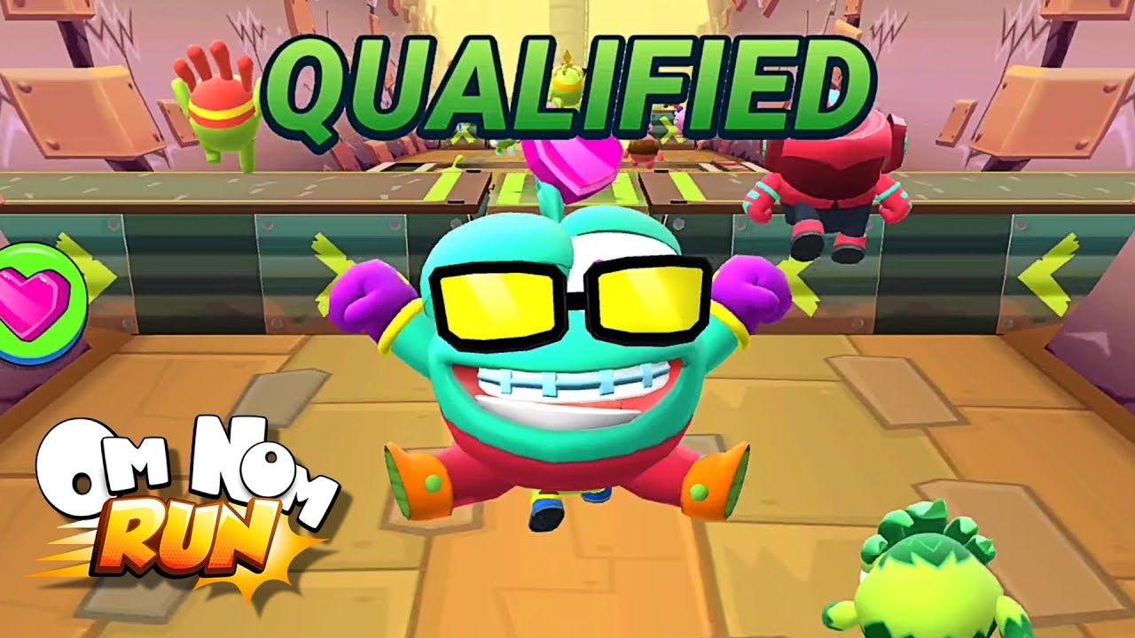 Om Nom Run Multiplayer Gameplay Customized Nom - Tel Dep - YouTube