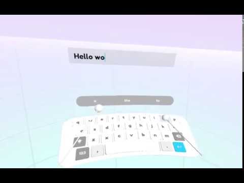 VR Keyboard - 2018 edition - MadeWithUnity - YouTube