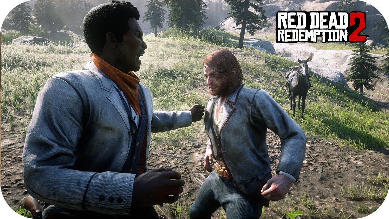 Sean vs Lenny Fight Duel Mod Red Dead Redemption 2 NPC Battle - YouTube