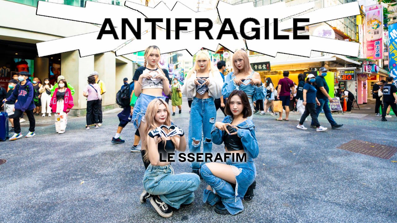 [KPOP IN PUBLIC | ONE TAKE]LE SSERAFIM - 'ANTIFRAGILE' Dance Cover from ...
