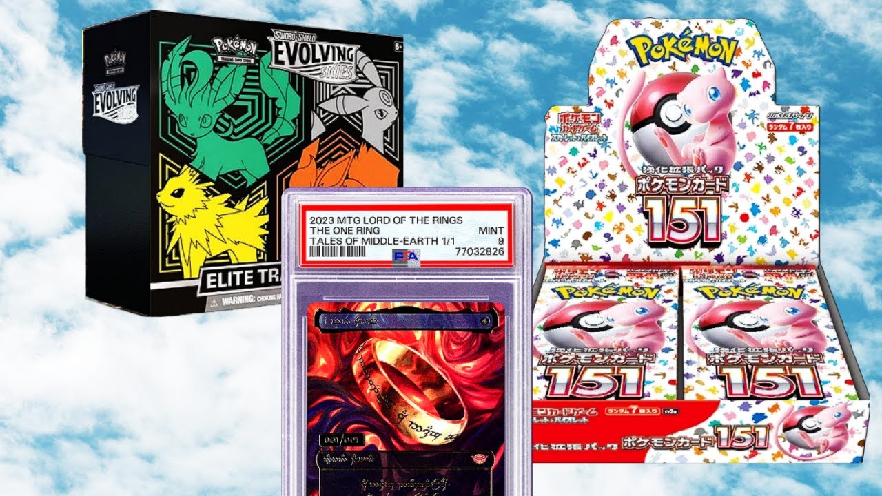 Pokémon 151 Reprint, Evolving Skies Reprint And The One of One Ring ...