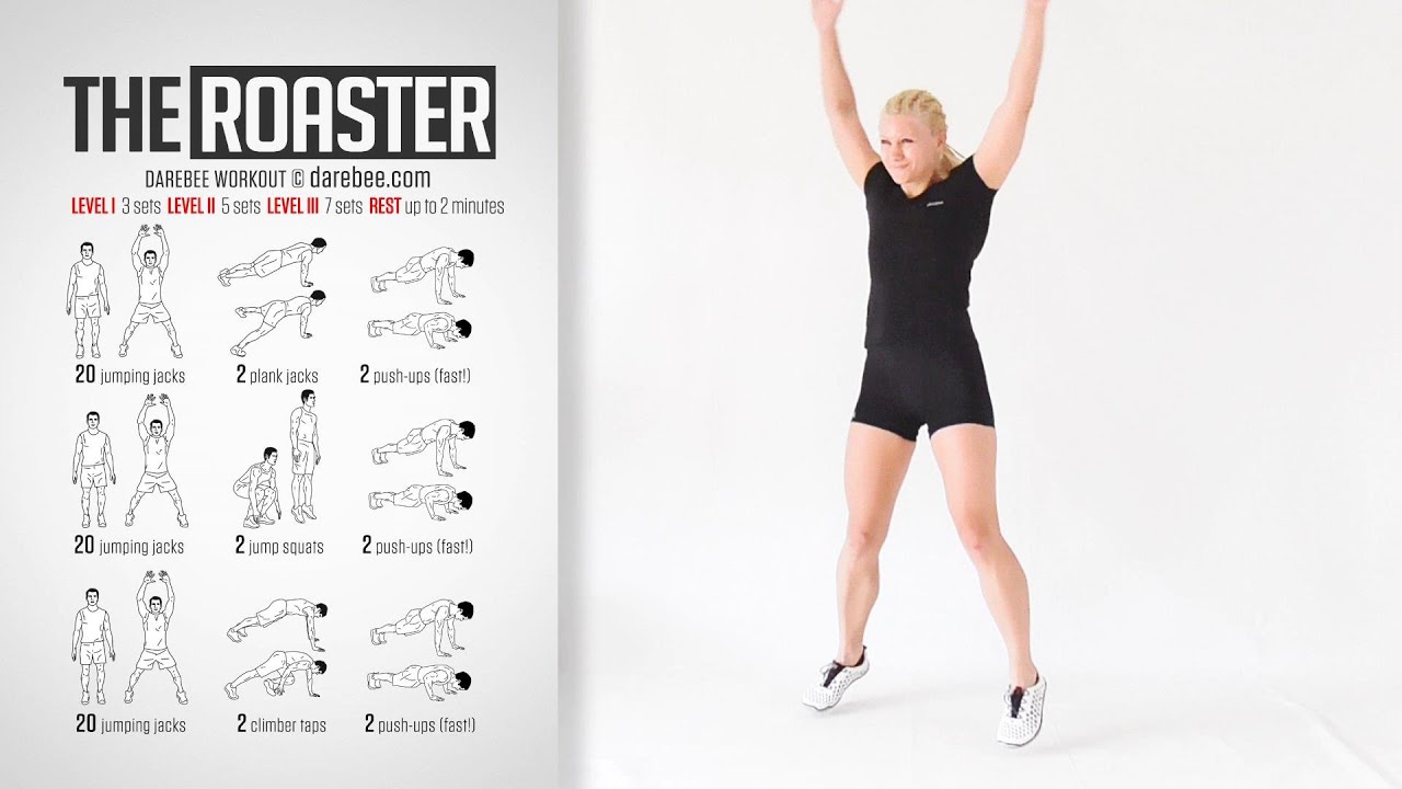 The Roaster Bodyweight Workout - YouTube