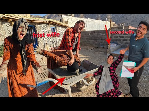 The husband's endless anger at actions of first wife and refusal second wife to return home