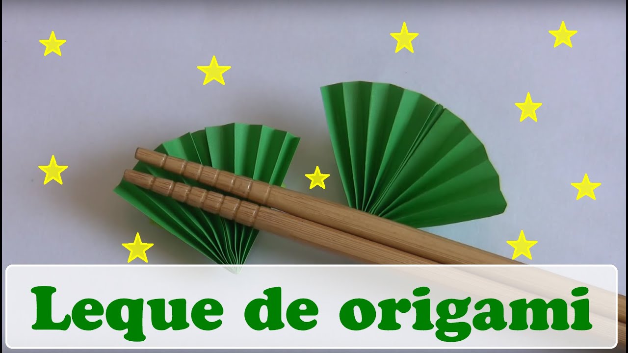 LEQUE DE ORIGAMI - DESNCANSO PARA HASHI - YouTube