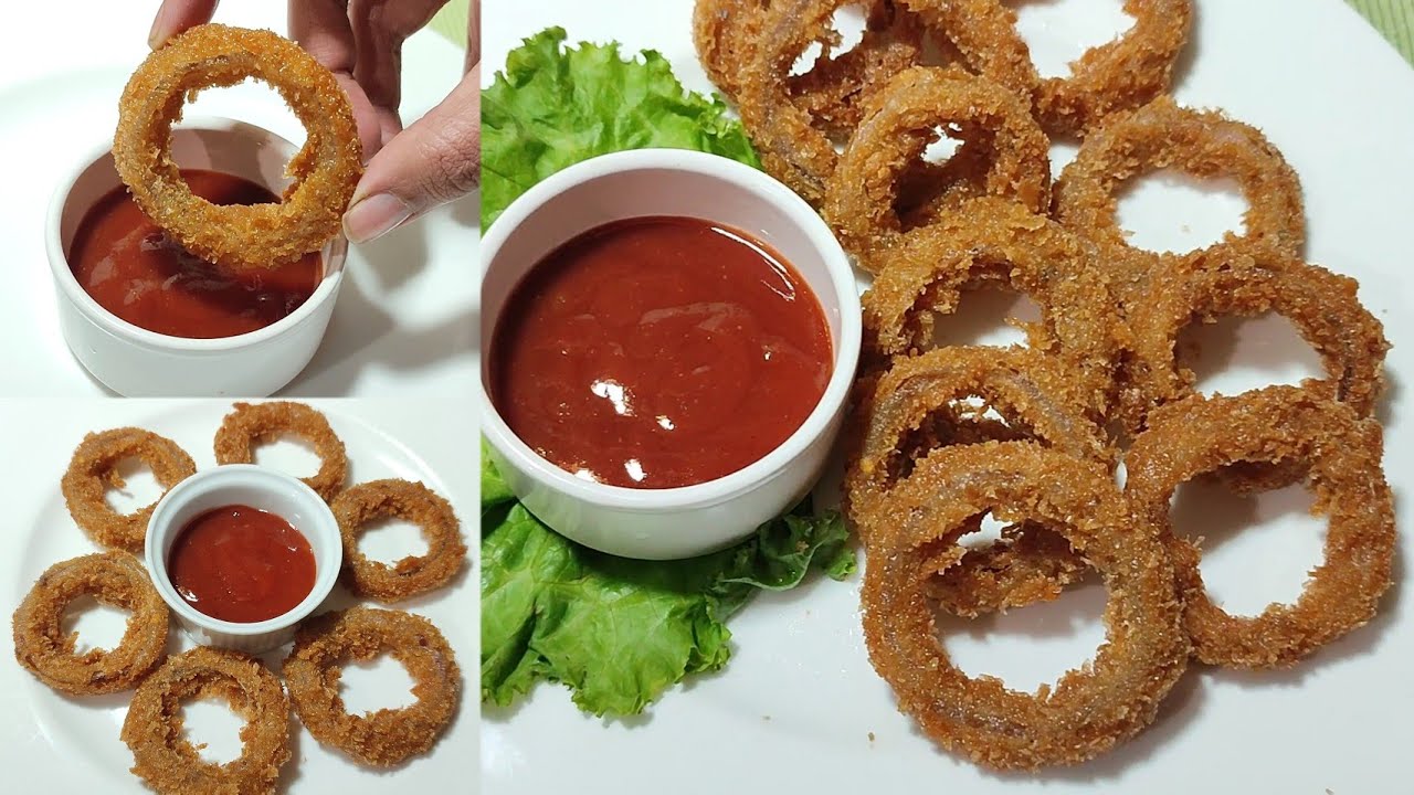 Crispy Onion Rings Recipe | How to make Crispy Onion Rings | Easy ...