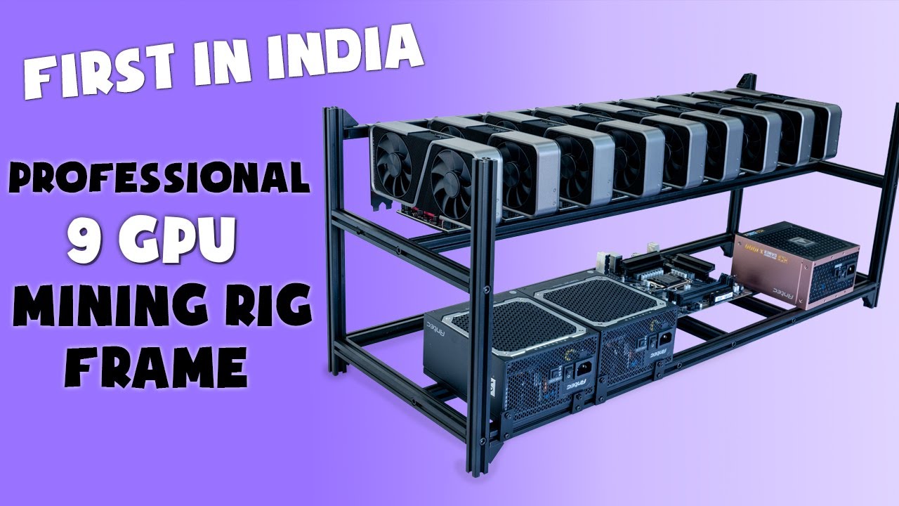 9 GPU Rig Frame - YouTube