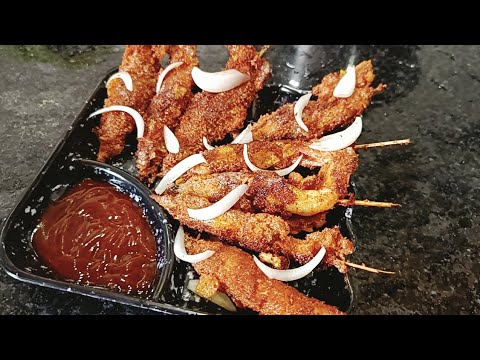 Crispy prawn 🦐 stick// fry prawn 🦐 stick // homemade// Sona's Creation ...