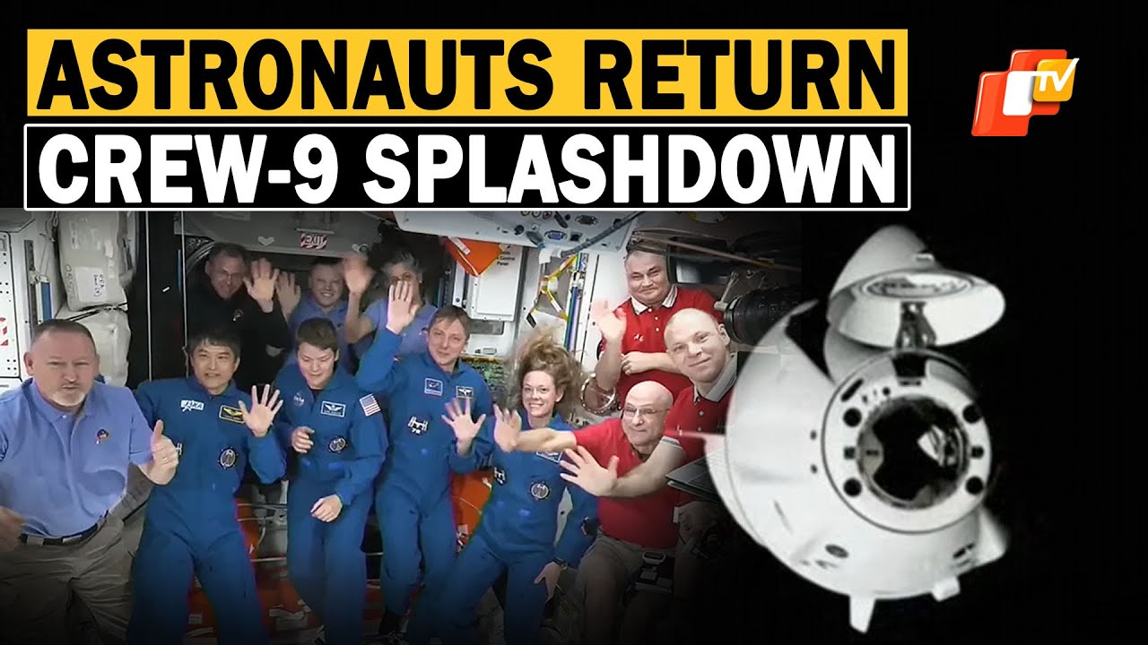Crew-9 on Final Approach: Docking Success, Splashdown - YouTube