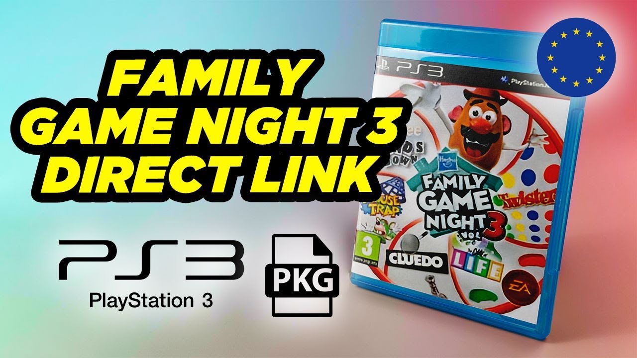 FAMILY GAME NIGHT 3 PKG PS3 - DIRECT LINK - YouTube