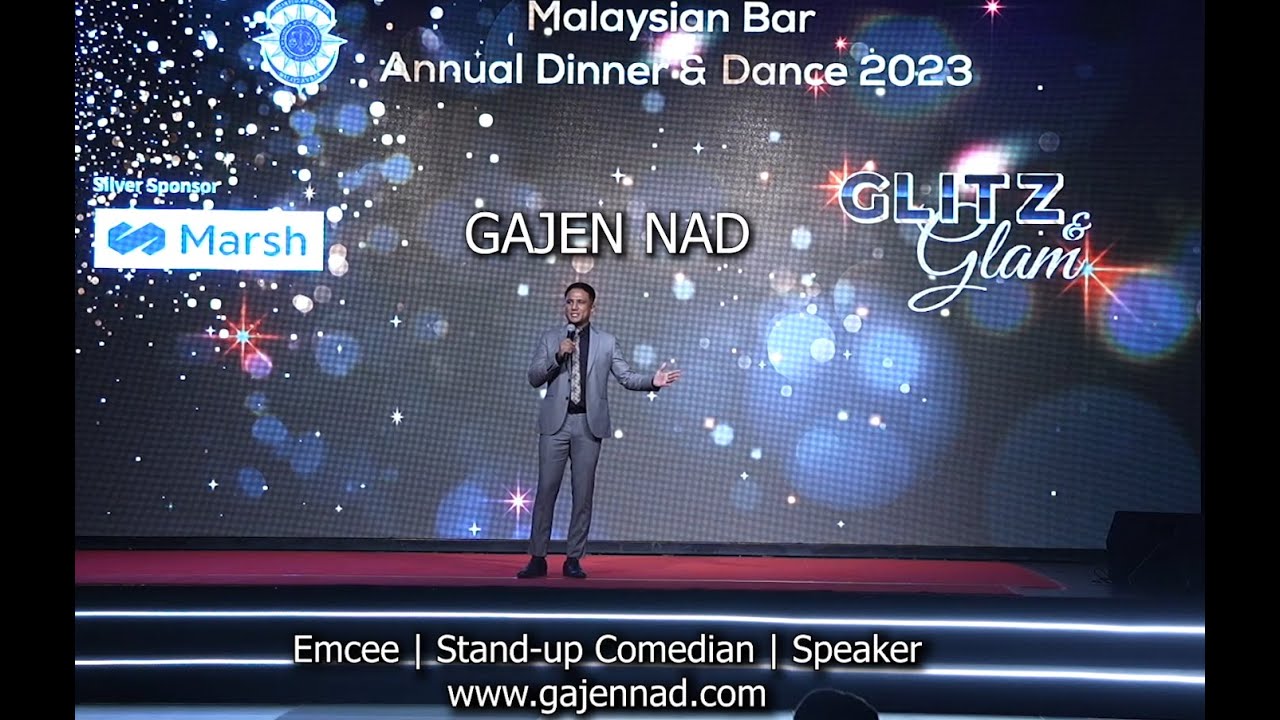 Gajen Nad - Emcee (MC) & Stand-up Comedian - Malaysian BAR Annual ...